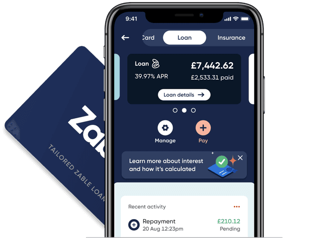 Personal Loans | Apply for a Loan | Zable UK